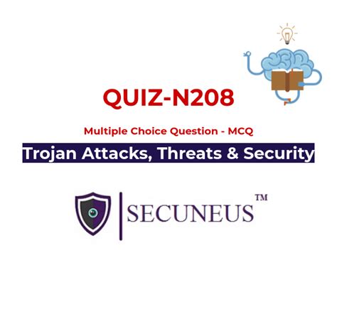 Trojan Attacks Threats And Security Quiz N208 Cyber Security Secuneus Tech