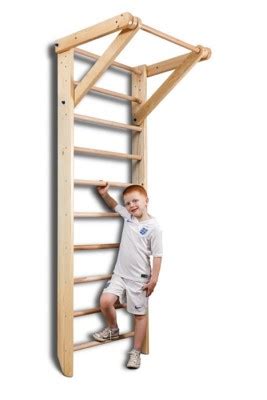 Échelle Suédoise Espalier Suédois Bois Terrain De Jeu Pour Les Enfants