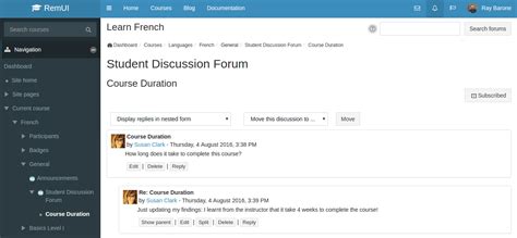 how to use communication tools in moodle an overview