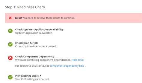 Web Wizard Installation Check Component Dependency Error Weltpixel Support Center