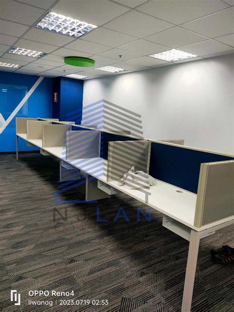 Linear Workstation Office Partition Furniture And Home Living Office Furniture And Fixtures On