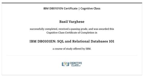 basil varghese on linkedin sql databaseskills ibmtraining dataanalysis