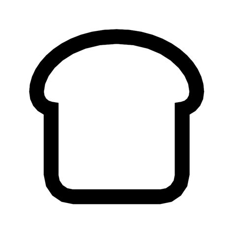 Bread Slice Solid Vector Svg Icon Svg Repo