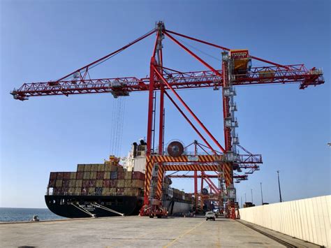 Liebherr Delivers New Cabinless Sts Crane To Patrick Terminals Port Technology International