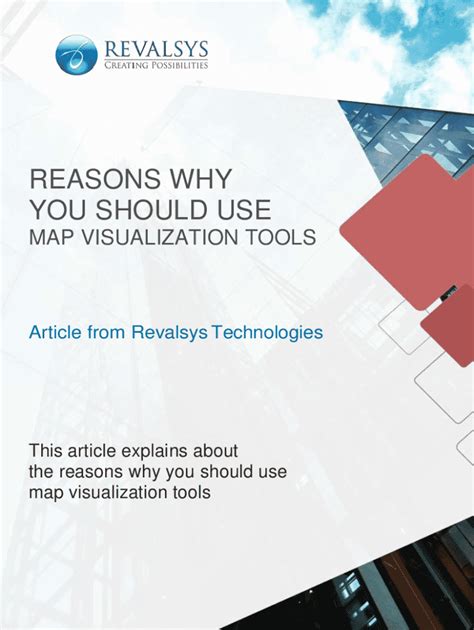 Fillable Online Reasons Why You Should Use Map Visualization Tools Fax
