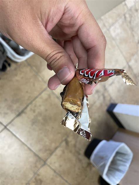 My Mini Twix Came Without Any Chocolate Covering R Mildlyinteresting