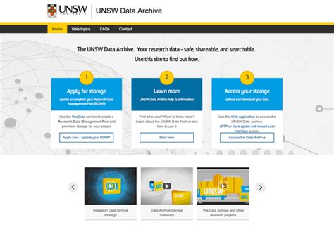 Unsw Develops Research Data Archive Idm Magazine