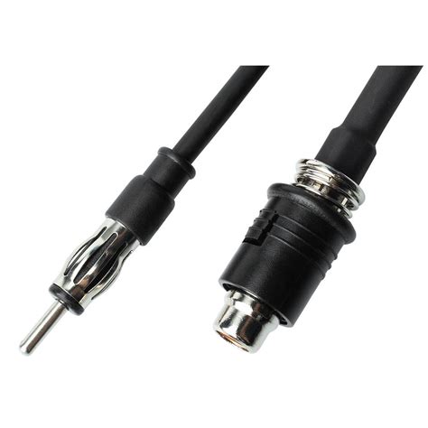 Din Plug Crimp Connector Straight Adapter Car Radio Antenna Connection Lantern Adapter For Cable