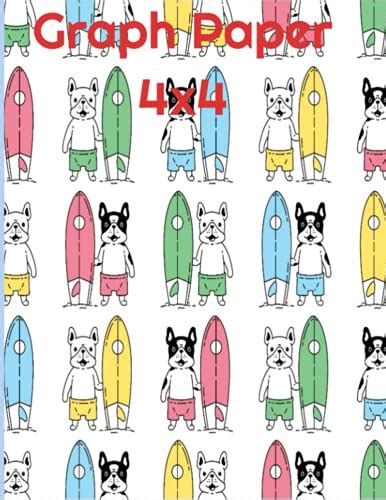 Graph Paper 4x4 Grid 110 Pages 55 Sheets By Max A Million Goodreads