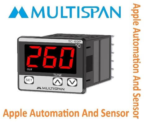 TC 49P Multispan Single Display Pid Controller Manufacturer Supplier In Maharashtra India