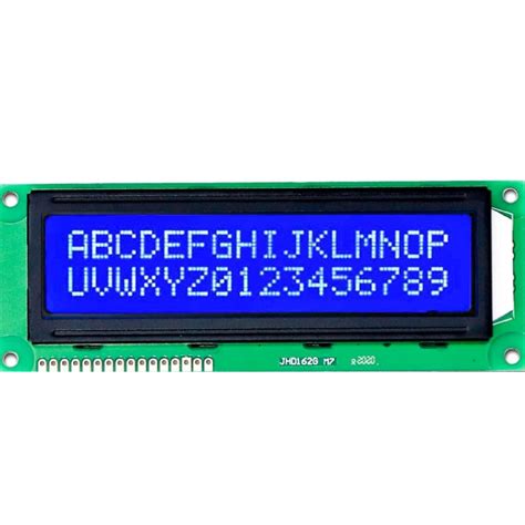 16 X 2 1602 Character Blue Lcd Display Buy Now At Best Cost