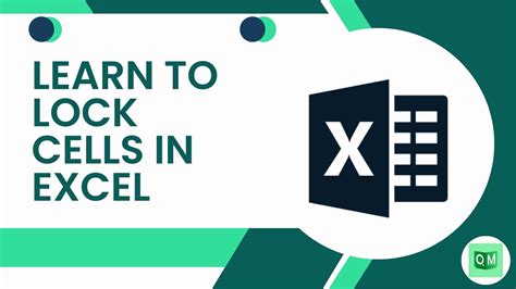Learn To Lock Cells In Excel