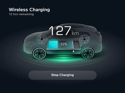 Ev Wireless Charging By Alex Wang On Dribbble