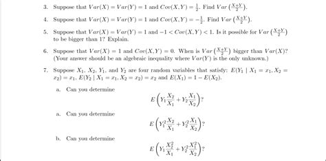 Solved Suppose That Var X Var Y And Cov X Y Find Chegg Com
