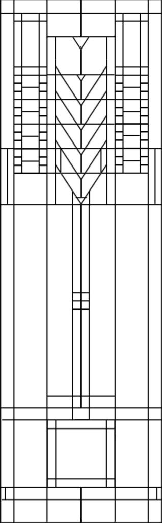 Printable Free Frank Lloyd Wright Stained Glass Patterns Printable