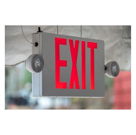 Exit Sign Replacement Bulb Exit Sign Retrofit Kit LED Light Brighter Long Life No