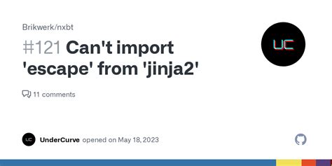 can t import escape from jinja2 · issue 121 · brikwerk nxbt · github