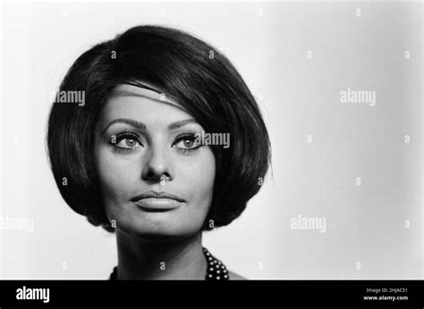 Sophia Loren At A Reception In The River Room Of The Savoy Hotel She Is Here To Make The Film