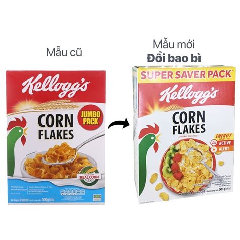Thailand Kelloggs Corn Flake Cereal 500g Shopee Singapore