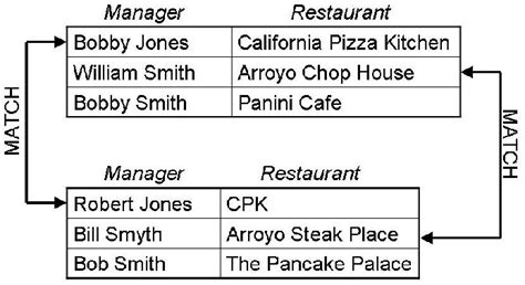 Figure 1 From Mining Heterogeneous Transformations For Record Linkage