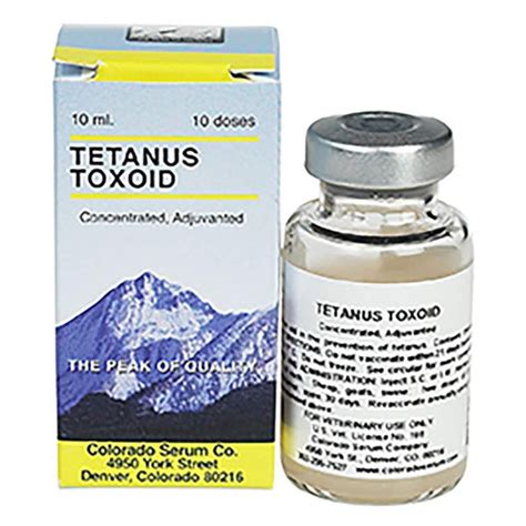Nrs Tetanus Toxoid 10 Dose