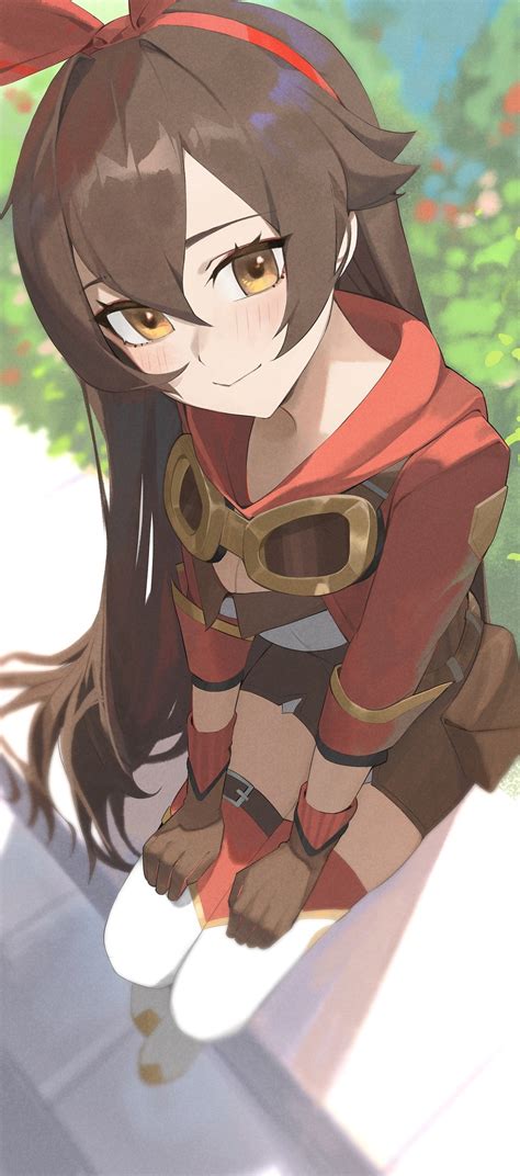 Amber Genshin Impact Drawn By Darkzmonsty Danbooru