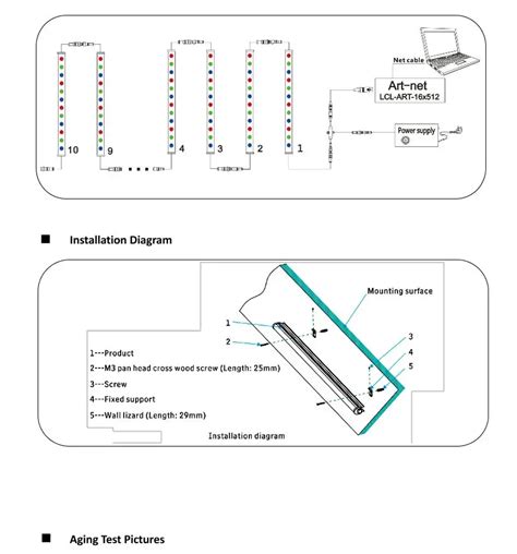 48 DMX Channels RGB LED Linear Bar Light Madreix DMX Light