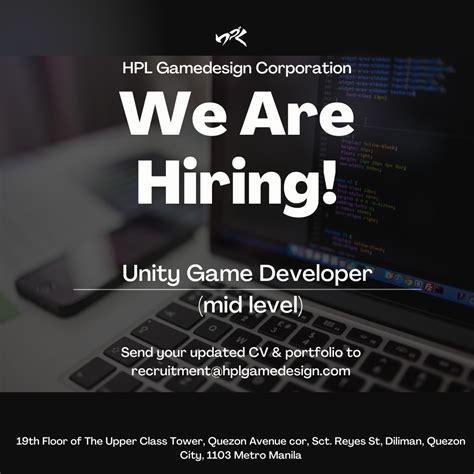 Unitydeveloper Hiring Claire F