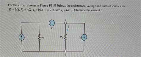 Draw A Circuit Diagram For The Circuit Of Figure P23 3 Basic