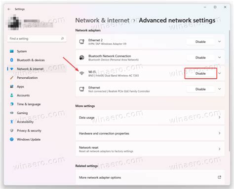 How To Enable Or Disable Wi Fi In Windows 11