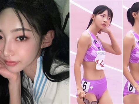 ‘육상 카리나로 불리며 남성팬 몰고 다니는 김민지의 ‘만찢녀 비주얼