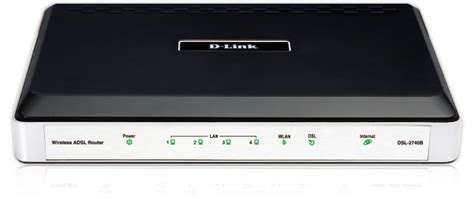 DLINK DSL 2740B Wireless N ADSL 2 2 Modem Router Network Equipments