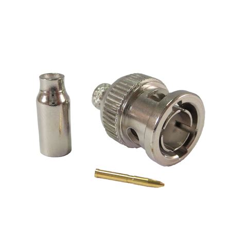Precision BNC Plug RG DT RG BU HD