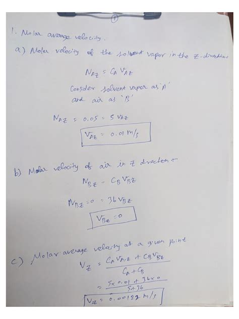 Molecular Diffusivity Pdf