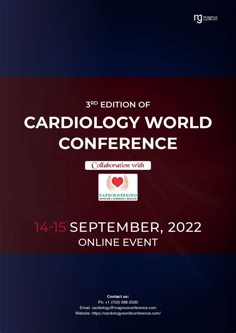 World Congress Cardiology 2025 Julio R Finnegan