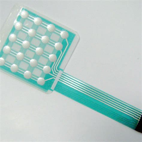 Custom Screen Printing Electronic Switch Membrane Switch Matrix Circuit Keyboard China
