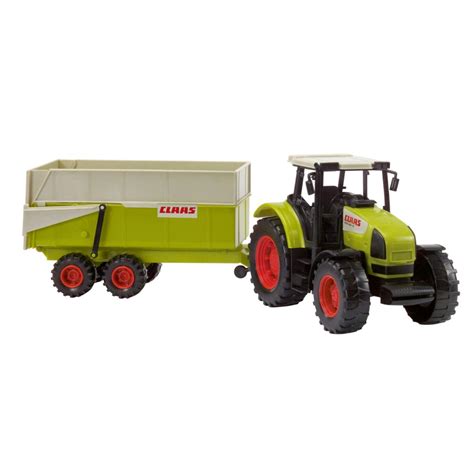 Dickie Toys Claas Toy Tractor With Trailer 20352118 HSN