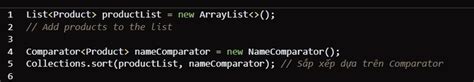 comparable and comparator and collections sort trong java