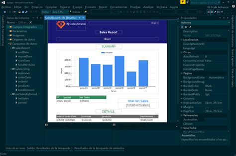 Reporte Por Rango De Fechas Y Periodos Con Arquitectura En Capas Poo C Vbnet Winform Sql