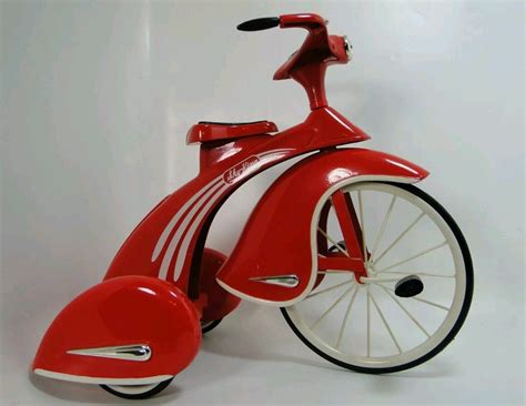 Vintage Bike For Grandson Classic Red Tricycle