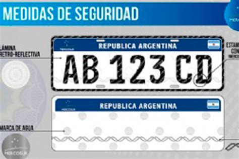 Patente Mercosur La Nueva Identificación De Los Autos