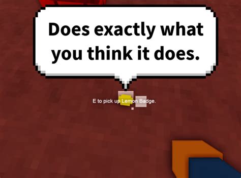 Lemon Badge Super Duper Cube Cavern Wiki Fandom