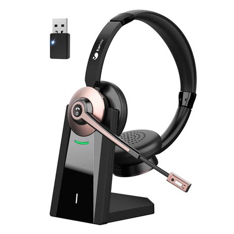 17 Wireless Headset Bluetooth Headset With Microphone Noise Canceling Earbay Direct