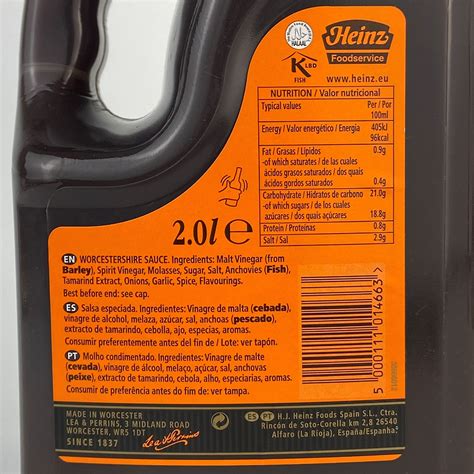 Salsa Perrins 2l La Chaine