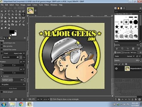 Download GIMP Photoshop Layout MajorGeeks
