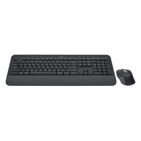 Logitech Signature Mk650 Wireless Keyboard And Mouse Combo For Business Graphite 920 011014