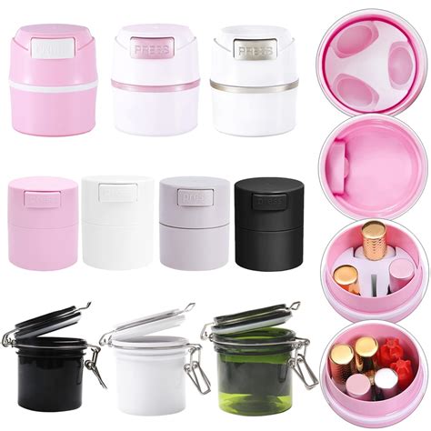 속눈썹 접착제 홀더 활성 탄소 밀봉 항아리 냄비 미용 메이크업 도구 저장 탱크 속눈썹 연장 1 개 Aliexpress