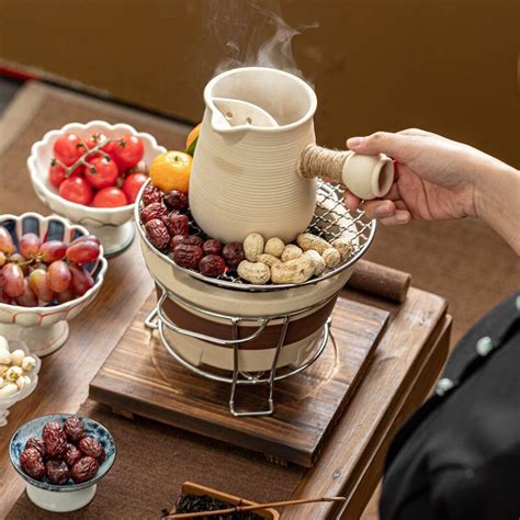 【現貨免運】圍爐煮茶煮茶器罐罐茶壺家用陶瓷耐高溫炭火中式戶外烤奶茶壺套裝 露天市集 全台最大的網路購物市集