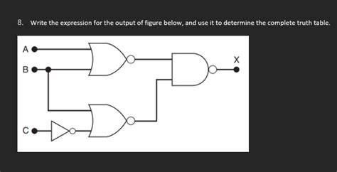 Solved Write The Expression For The Output Of Figure Chegg