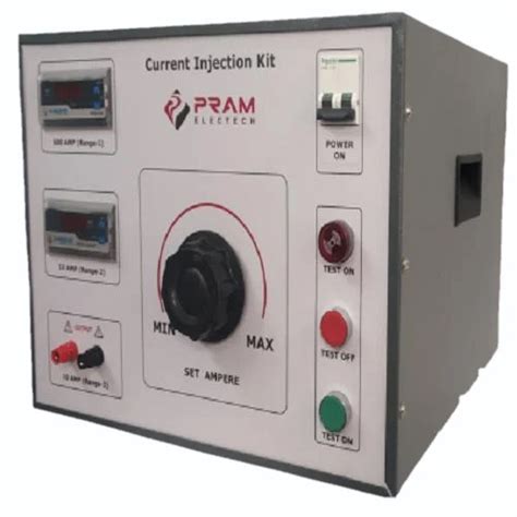 Secondary Current Injection Test Set At 93810 00 INR At Best Price In Ahmedabad Pram Electech